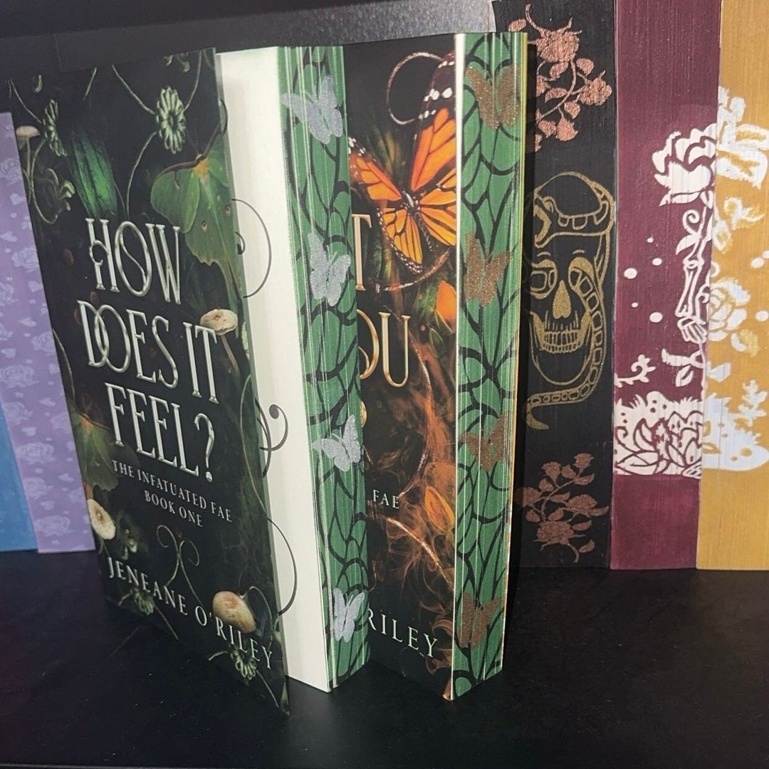 Infatuated Fae by Jeneane O'riley How Does It Feel? and What Did You Do? Two Book Set - Etsy