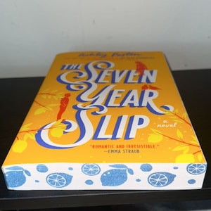 The Seven Year Slip by Ashley Poston Custom Metallic Edges - Etsy