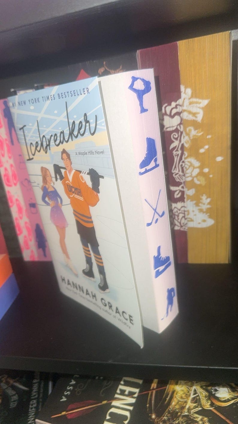 The Maple Hills Series by Hannah Grace Custom Edges - Icebreaker ...