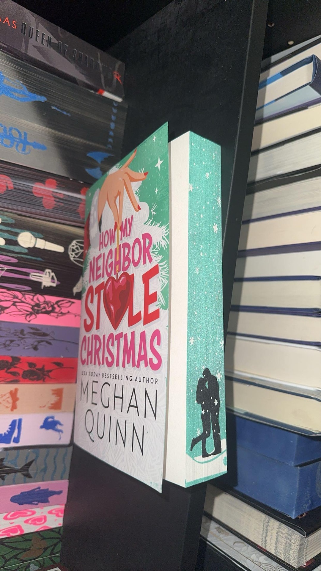 How My Neighbor Stole Christmas by Meghan Quinn Custom Metallic Edges ...