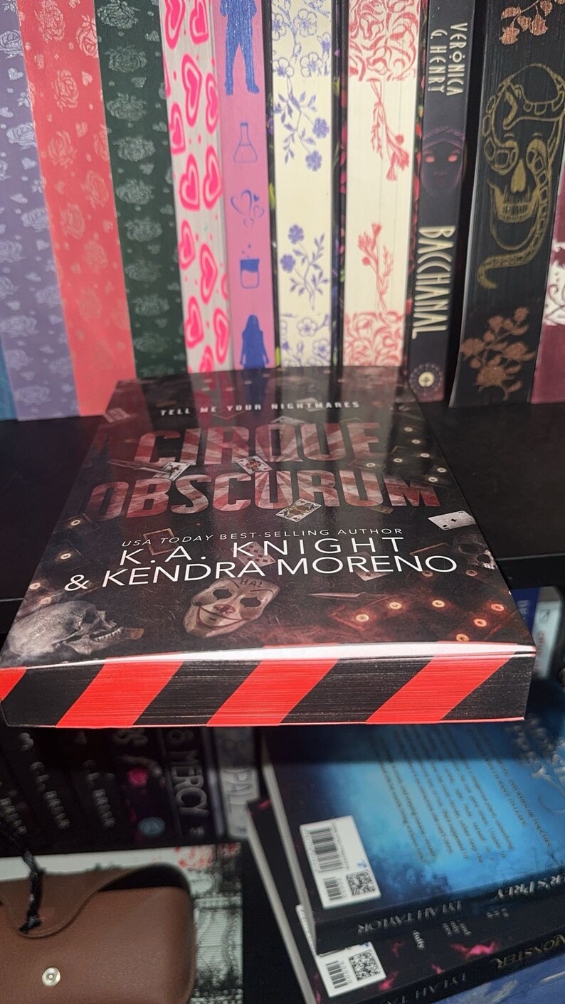 Cirque Obscurum by KA Knight and Kendra Moreno Custom Metallic Edges - Etsy
