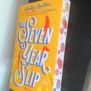 The Seven Year Slip by Ashley Poston Custom Metallic Edges - Etsy