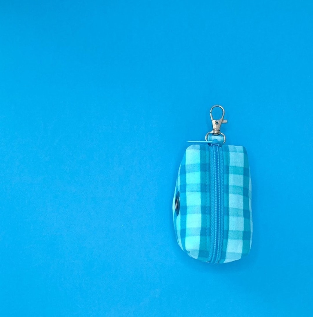 Blueberry Waffles Poop Bag Carrier, Blue Poop Bag Holder, Poop Bag ...