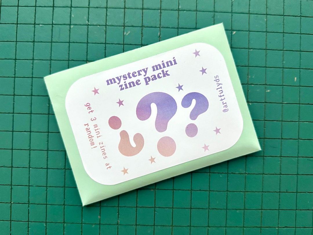 Mystery Mini Zine Pack - Etsy