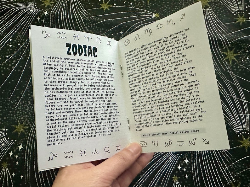 Horror Movies Zine Part 2 West Coast Edition - Etsy