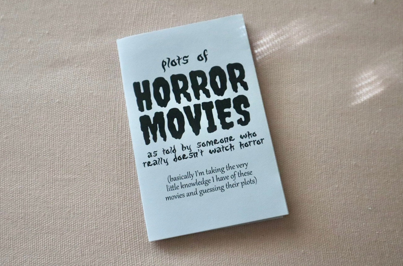 Horror Movies Zine - Etsy