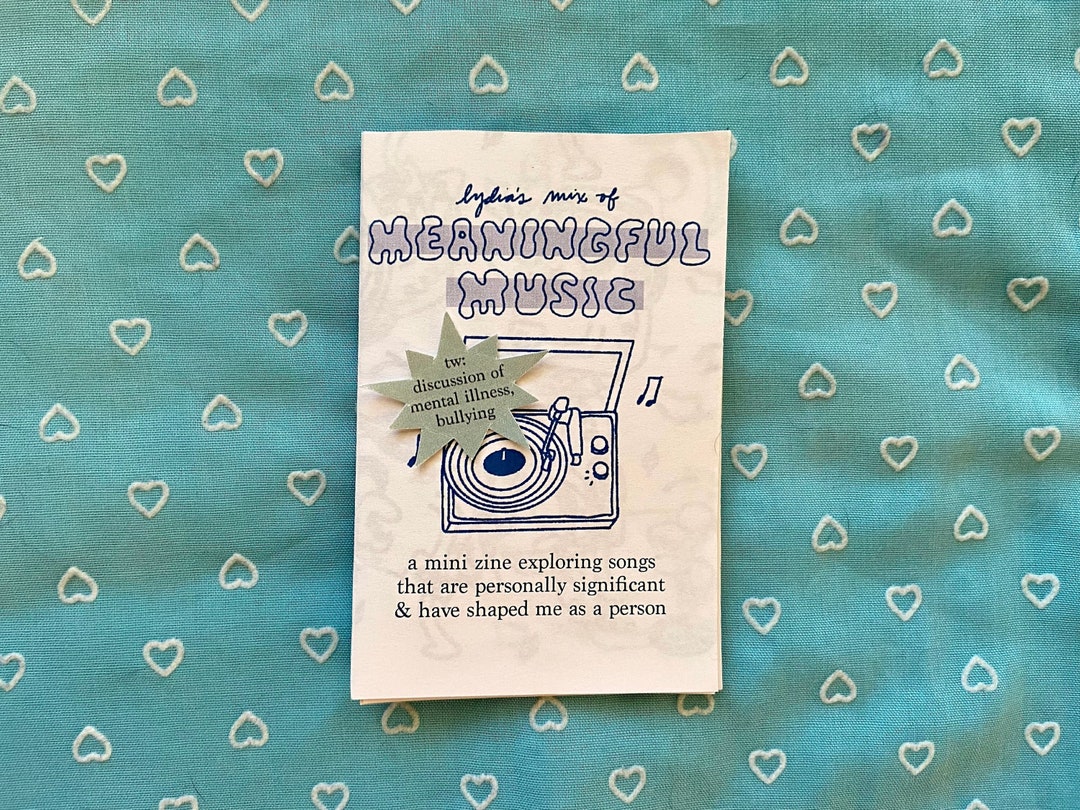 Meaningful Music Zine - Etsy Norway