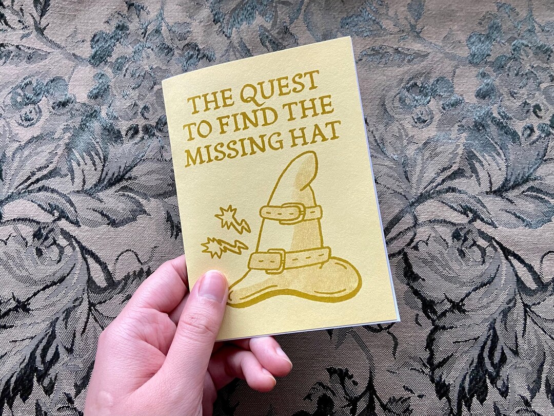 The Quest to Find the Missing Hat || Rpg Zine - Etsy