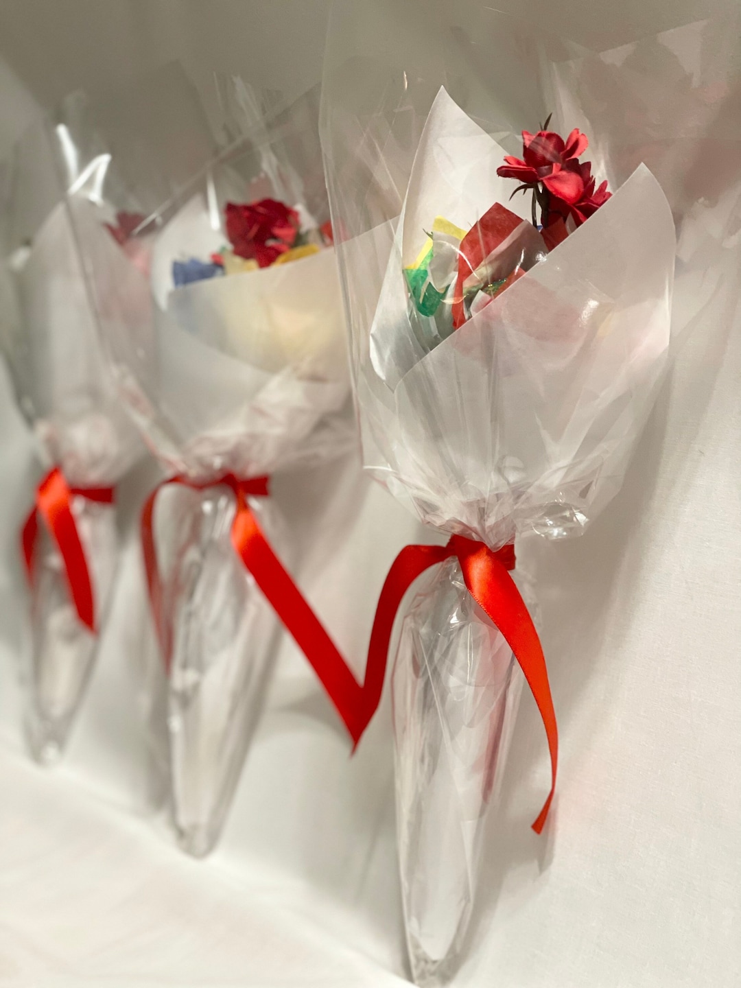 MINI Chocolate Bouquet Thank You Gift Lindt Lindor - Etsy