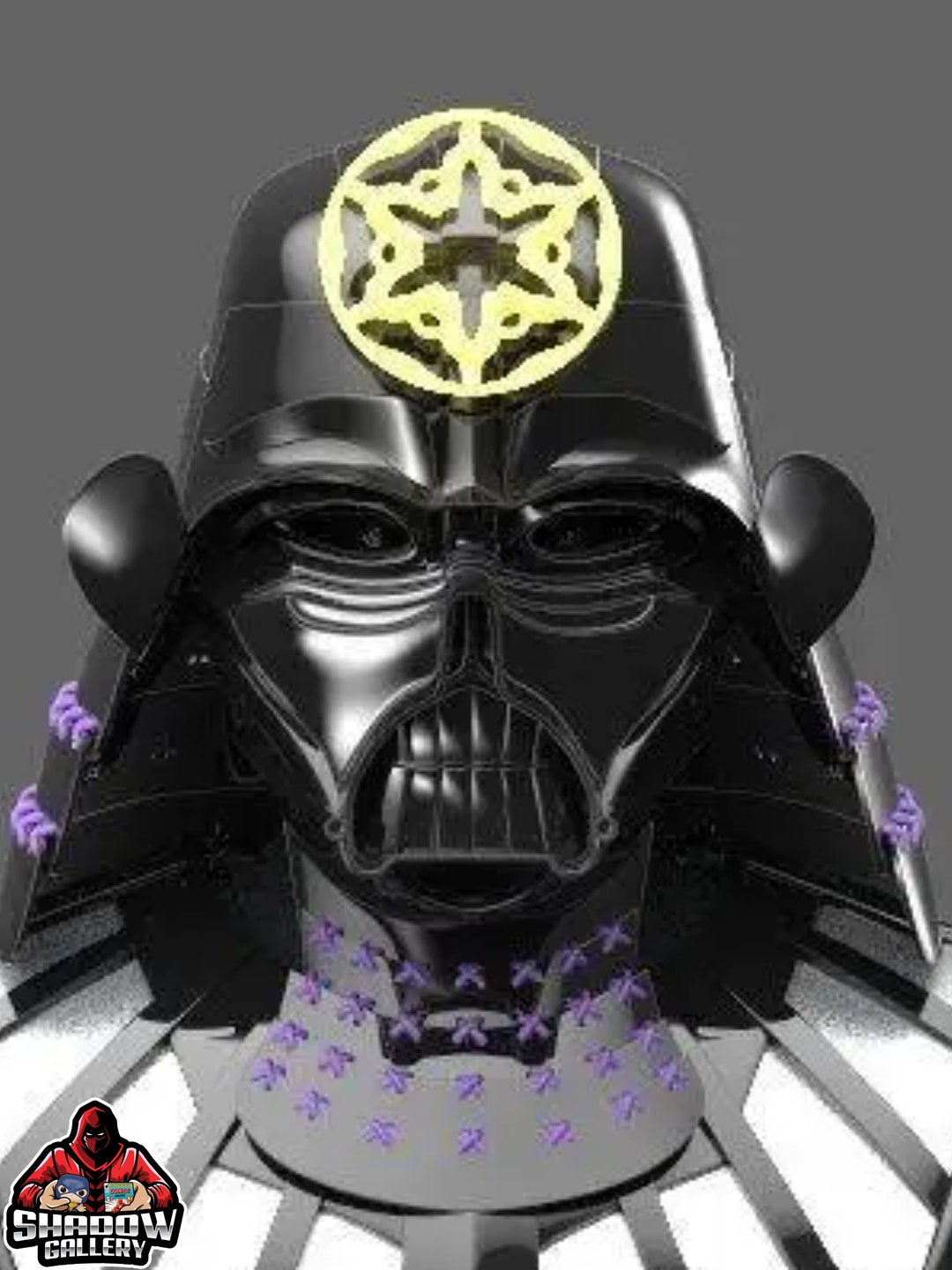 Unique Samurai Darth Vader Helmet - Star Wars Collectible - Etsy