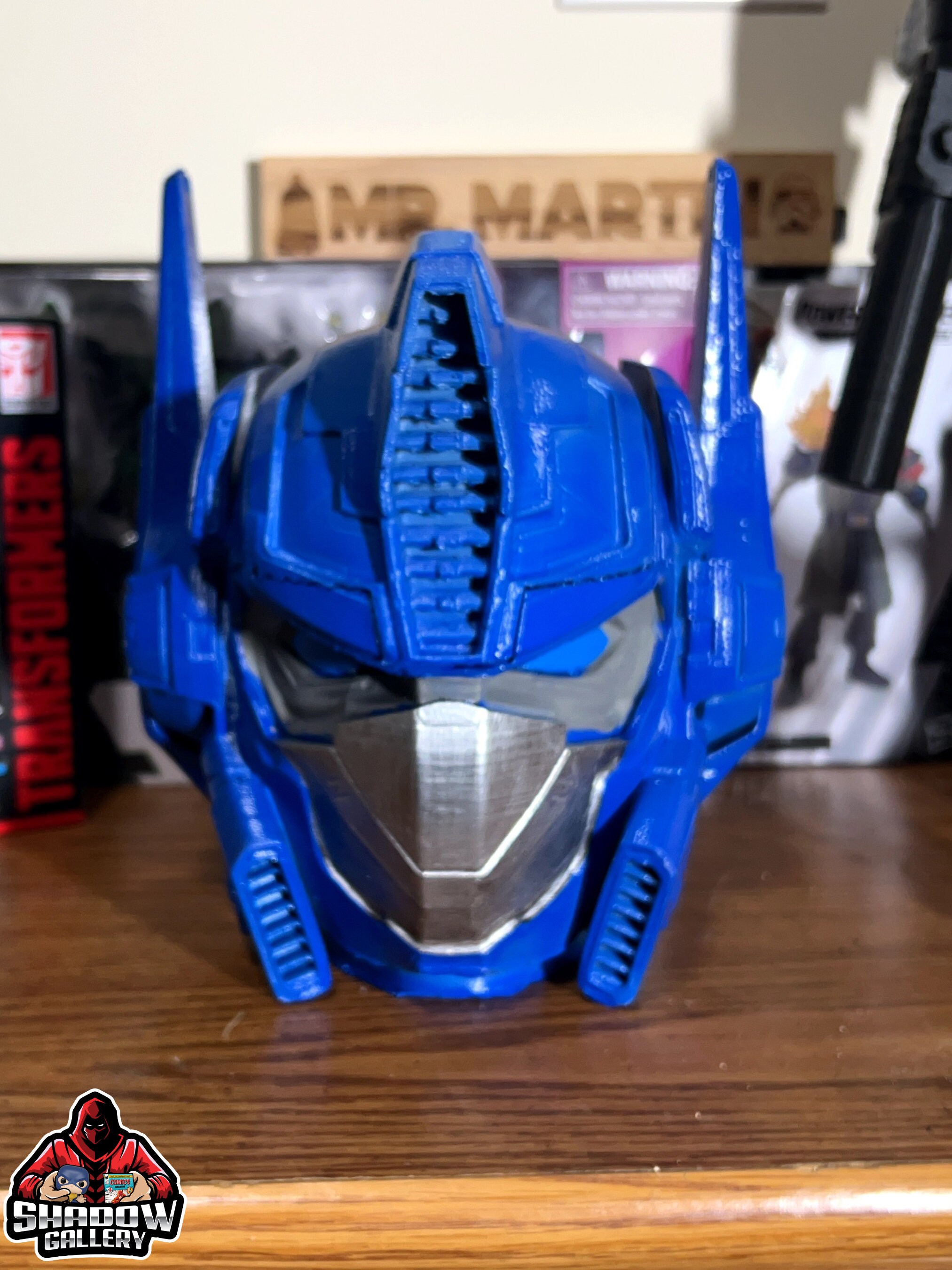 Popcorn Serving Bucket With Optimus Prime Design - Transformers Theme ...