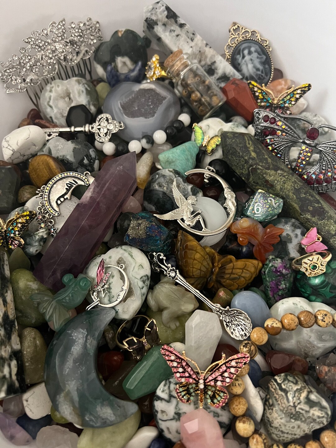 Fairy Crystal Confetti Mix. Lucky Crystal Scoop. Gifts for Crystal ...