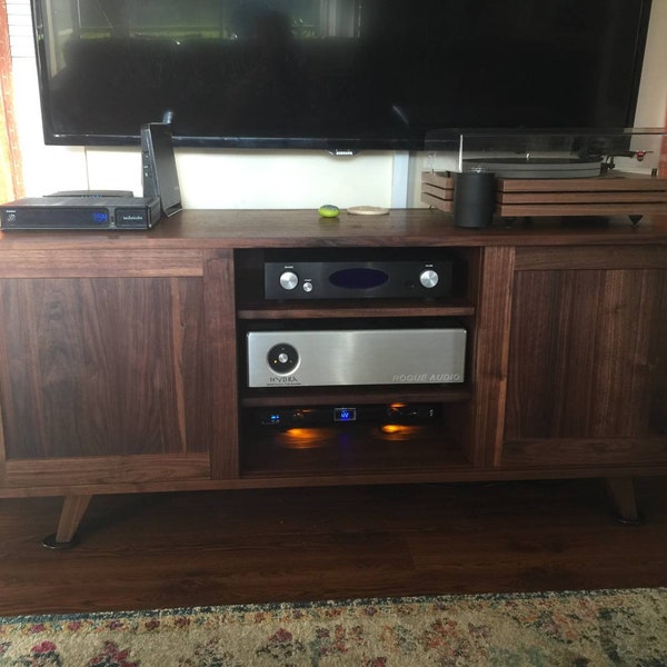 Rustic Media Center - Etsy