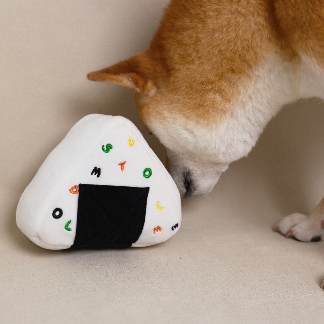 Onigiri Dog Snuffle Toy: Pet Enrichment Puzzle - Etsy