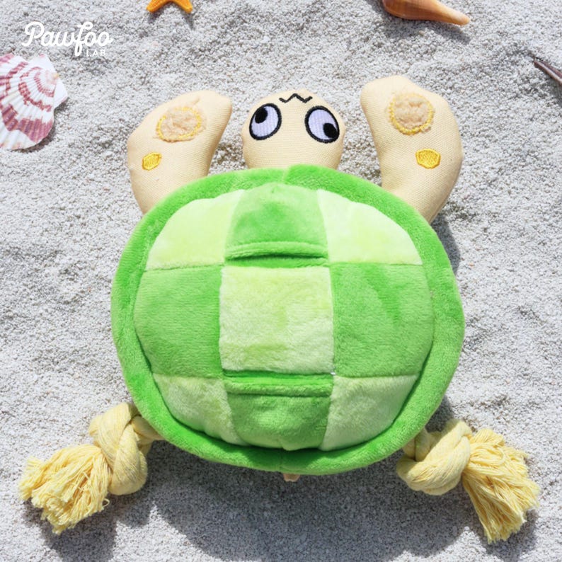 Ocean Dog Toys: Lobster Rope, Turtle Chew, Octopus Snuffle, Crab Hide ...