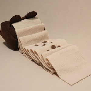 Tissue Box Dog Snuffle Toy, Grey Hide and Seek Toy, Nose Work, Dog ...