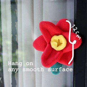 Flower Dog Snuffle Toy, Cute Puppy Interactive Toy, Durable Slow Feeder ...