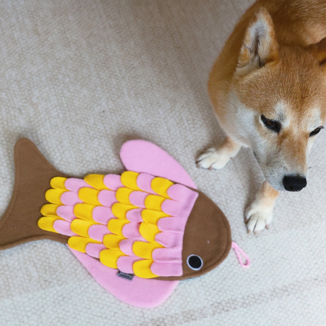 Fish Dog Snuffle Mat, Interactive Dog Toy, Mental Stimulation, Dog ...