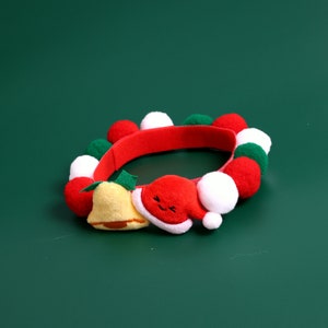 Handmade Christmas Pet Collar: Festive Dog Cat Neckwear - Etsy