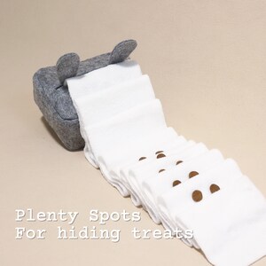 Tissue Box Dog Snuffle Toy, Grey Hide and Seek Toy, Nose Work, Dog ...