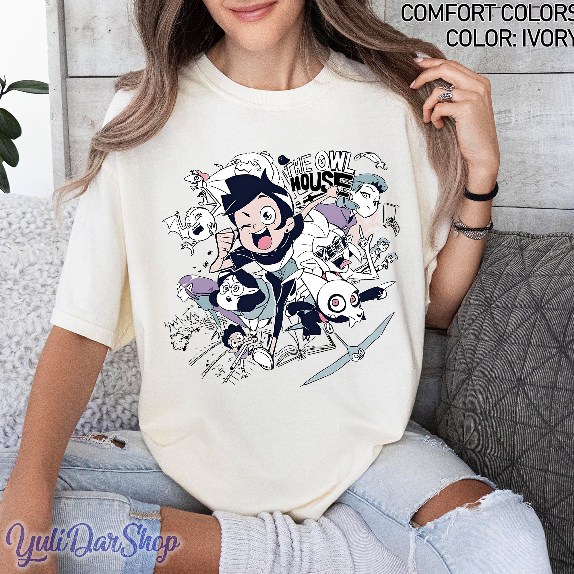 The Owl House Characters Shirt the Owl House Shirt Vintage - Etsy