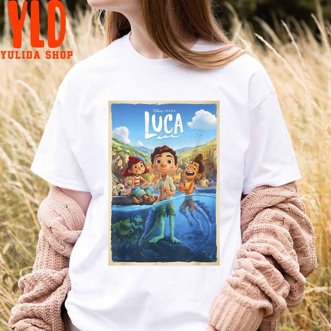 Disney Luca Poster Ver 2 Comfort Colors Shirt Official Poster - Etsy