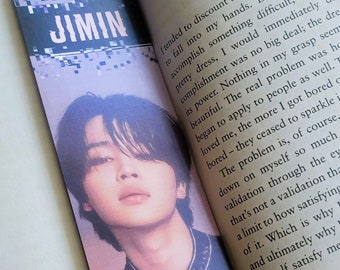 Handmade BTS Bookmark Jimin - Etsy