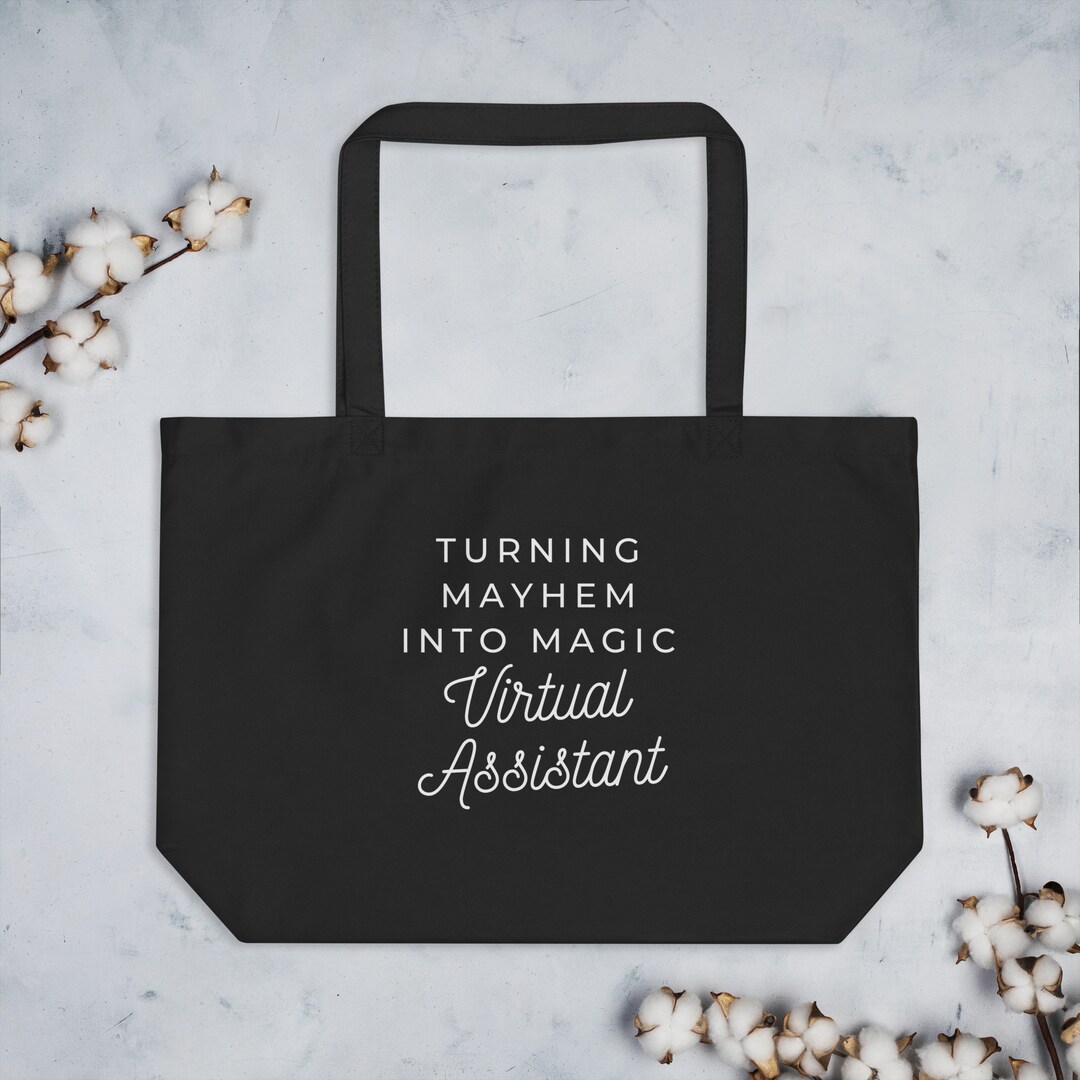 Virtual Assistant Tote Bag Virtual Assistant Gift, VA Gift, Gift for VA ...
