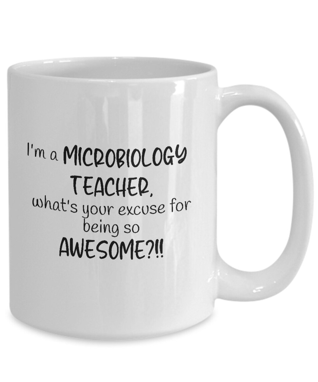 Microbiology Teacher Mug, Chemistry Teacher, Science Teacher, Biology ...