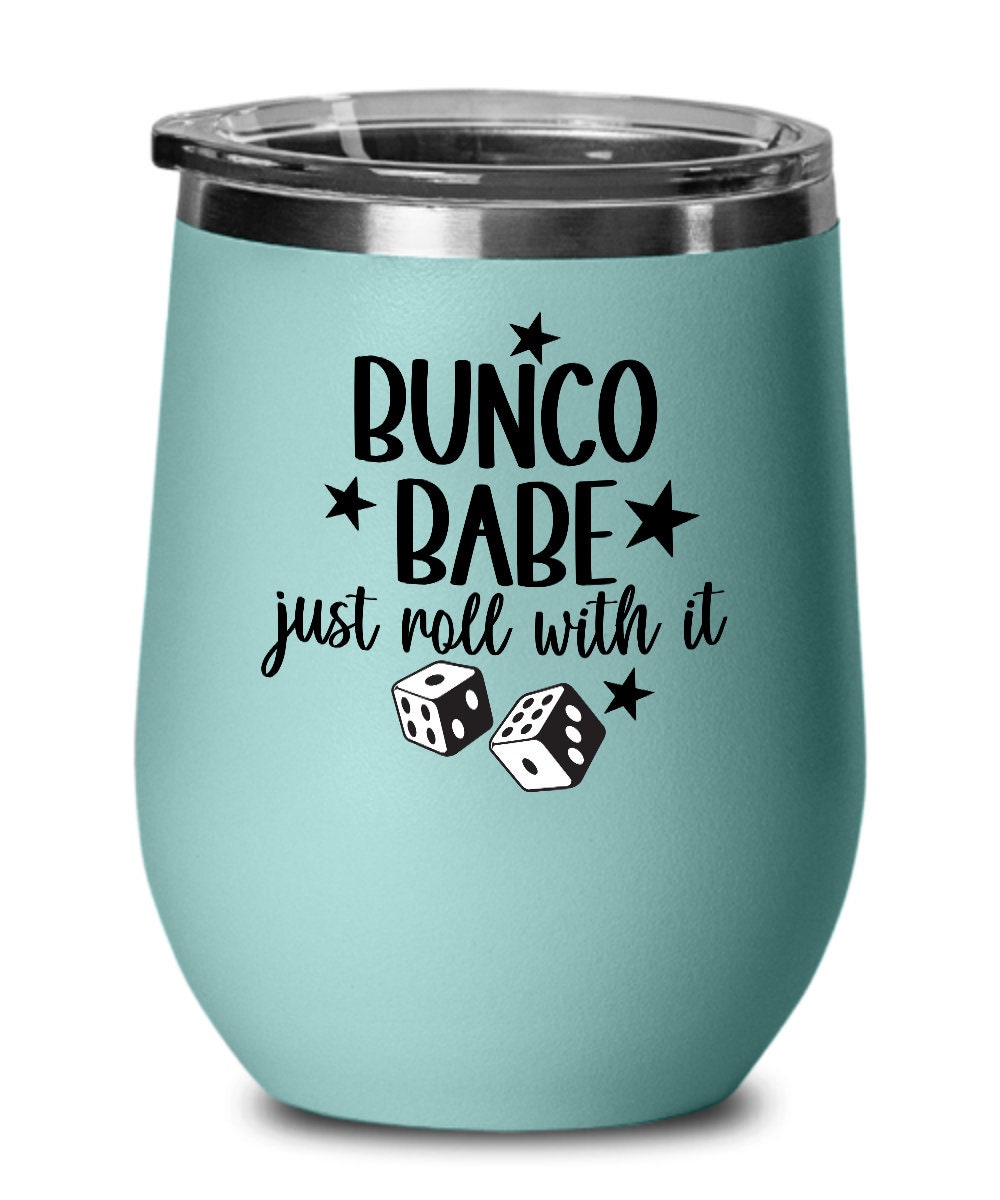 Bunco Wine Tumbler, Bunco Tumbler, Bunco Gifts, Girls Night Out, Bunco ...
