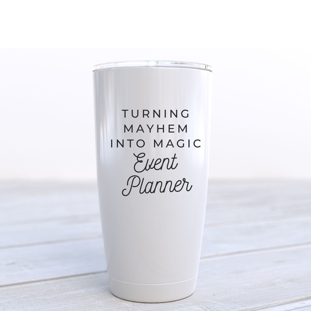 Event Planner Tumbler, Event Planner Gift, Wedding Planner Gift, Event ...