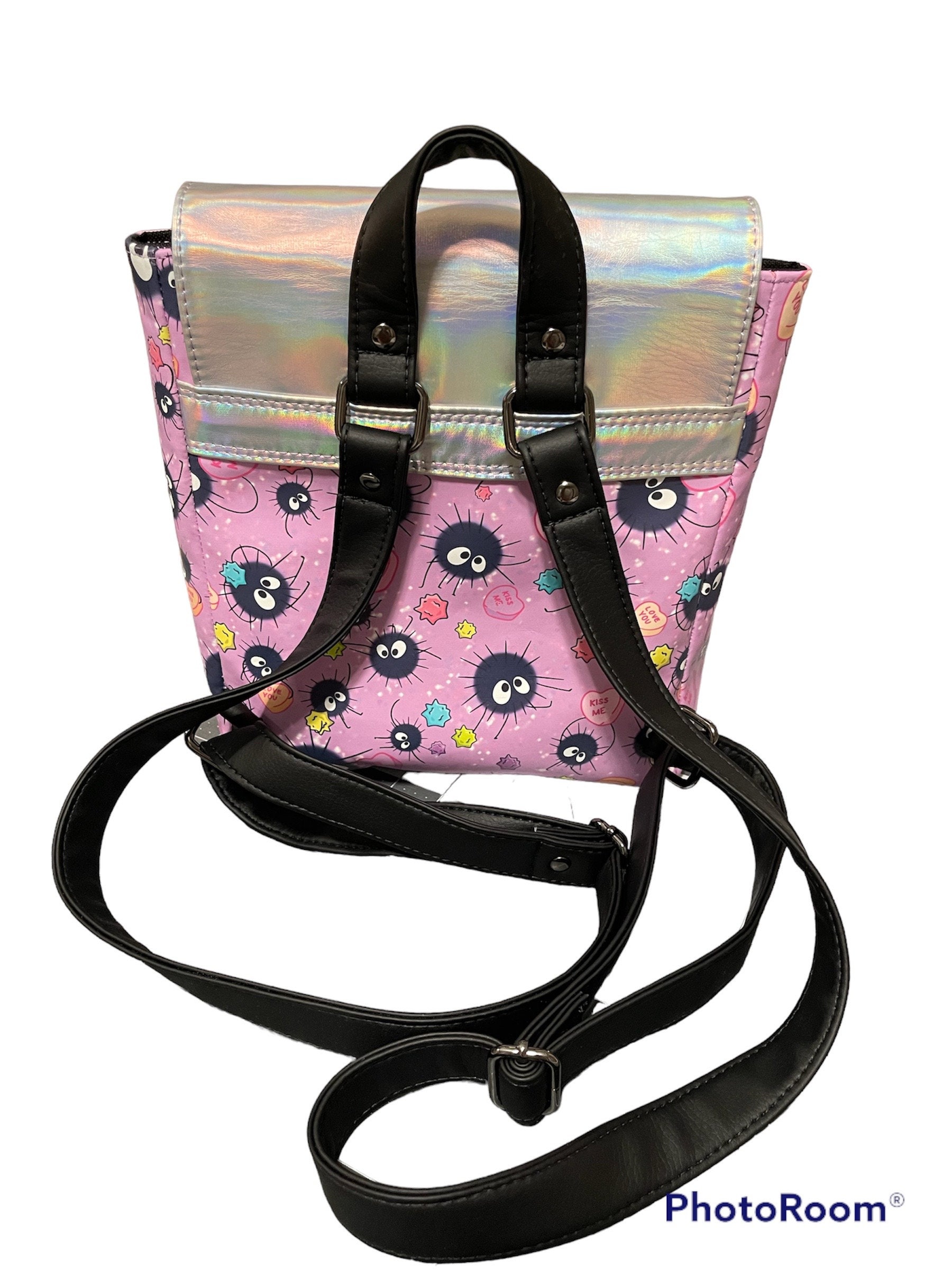 Karvi Mini Backpack Pink Soots - Etsy