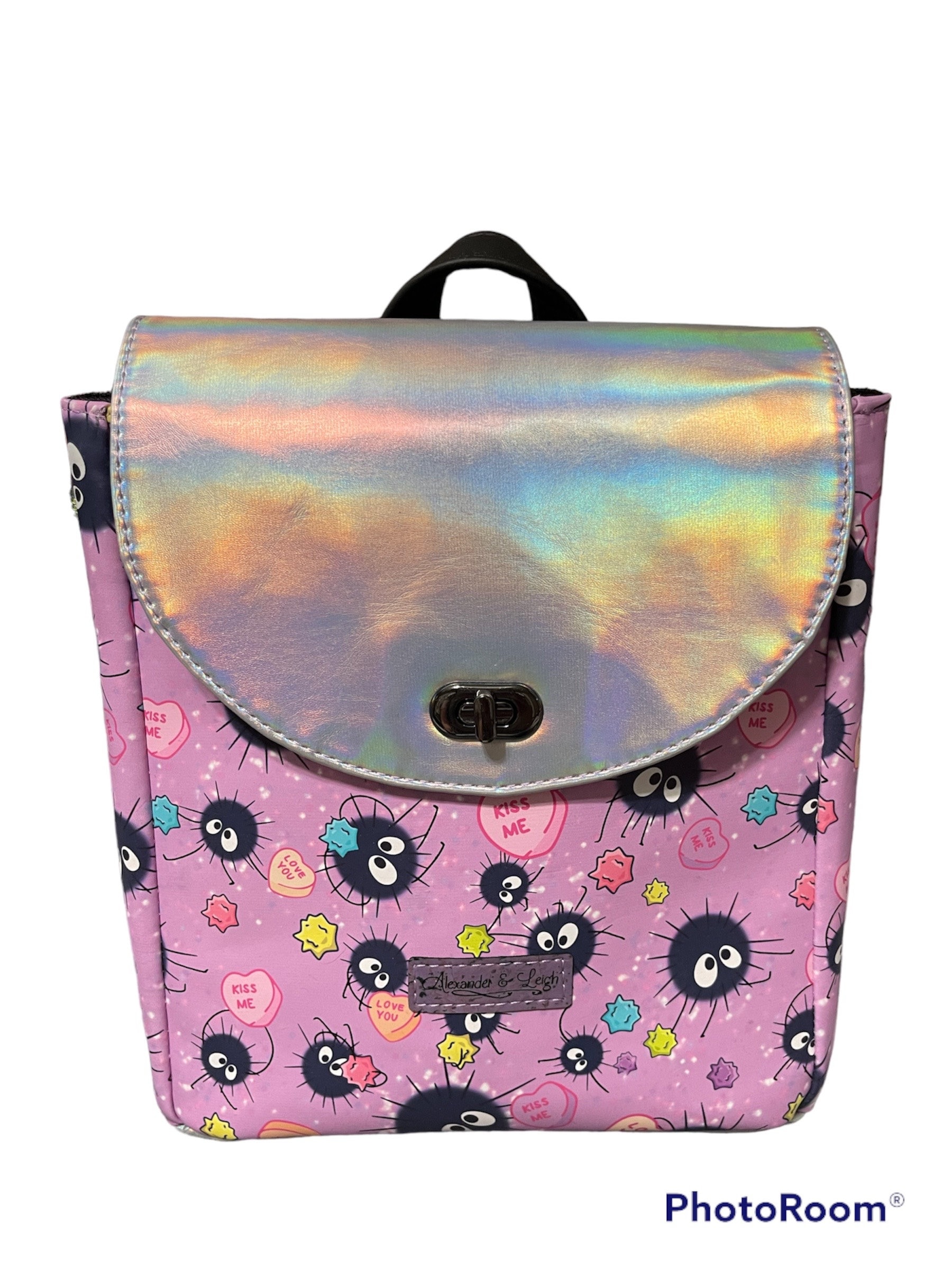 Karvi Mini Backpack Pink Soots - Etsy