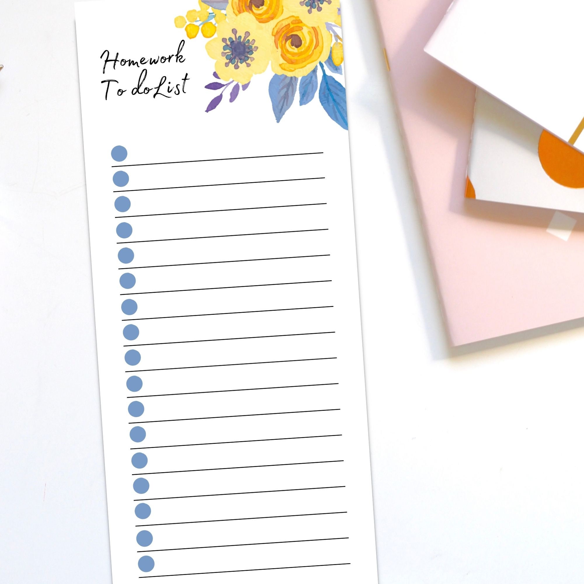Printable Student Planner for Schedule, Subject Notes, and Homework ...