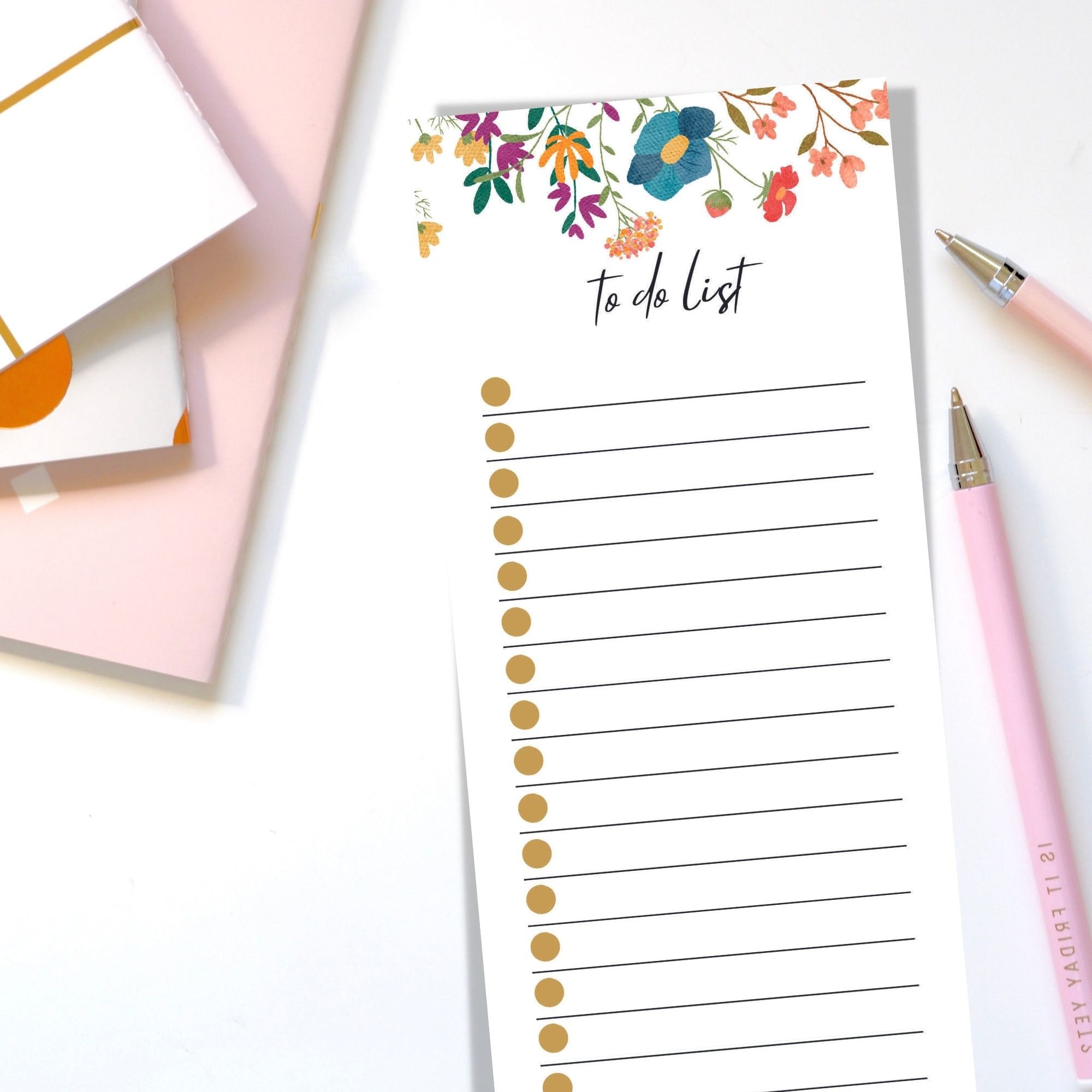 Printable Notepads Set 3-in-1 To-do List, Shopping List, and Notes ...