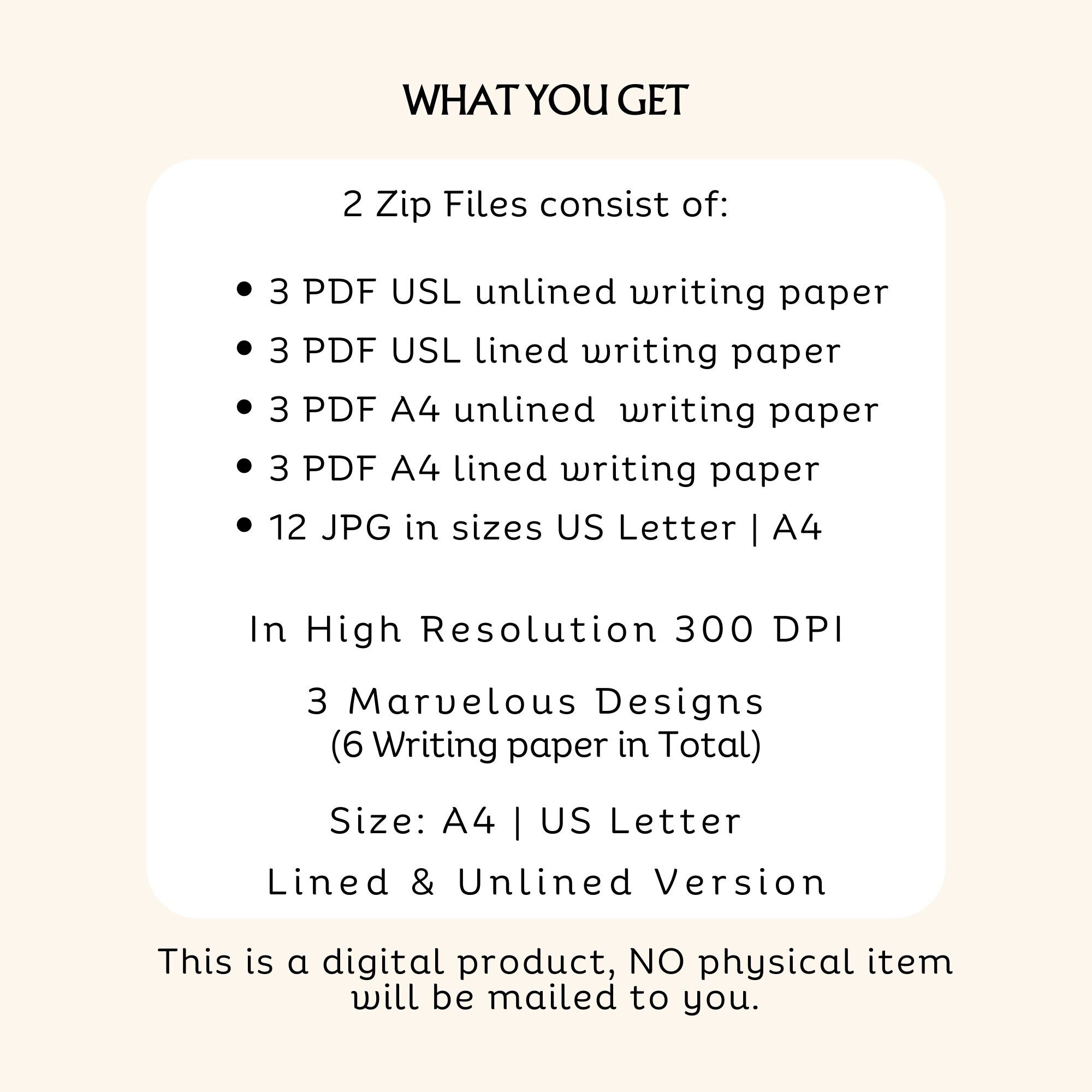 Snowman Snowflakes Printable Stationery, Winter Christmas Stationary ...