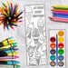 Printable Coloring Bookmarks, Cute Dessert Coloring Pages, Kids and ...