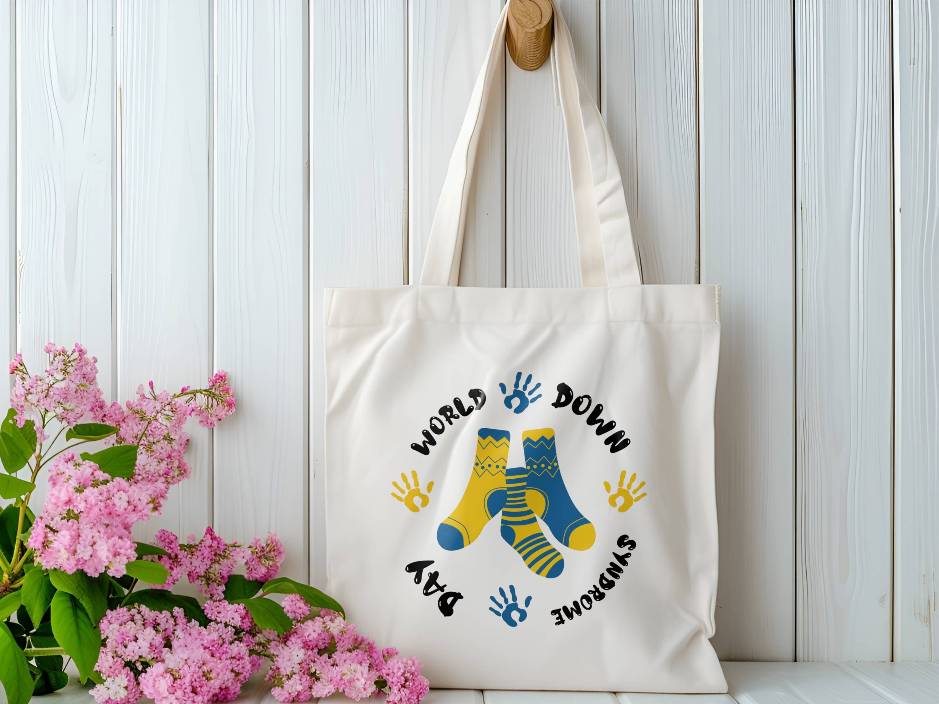 Down Syndrome Tote Bag Neurodiversity Tote Canvas Bag Reusable Grocery ...