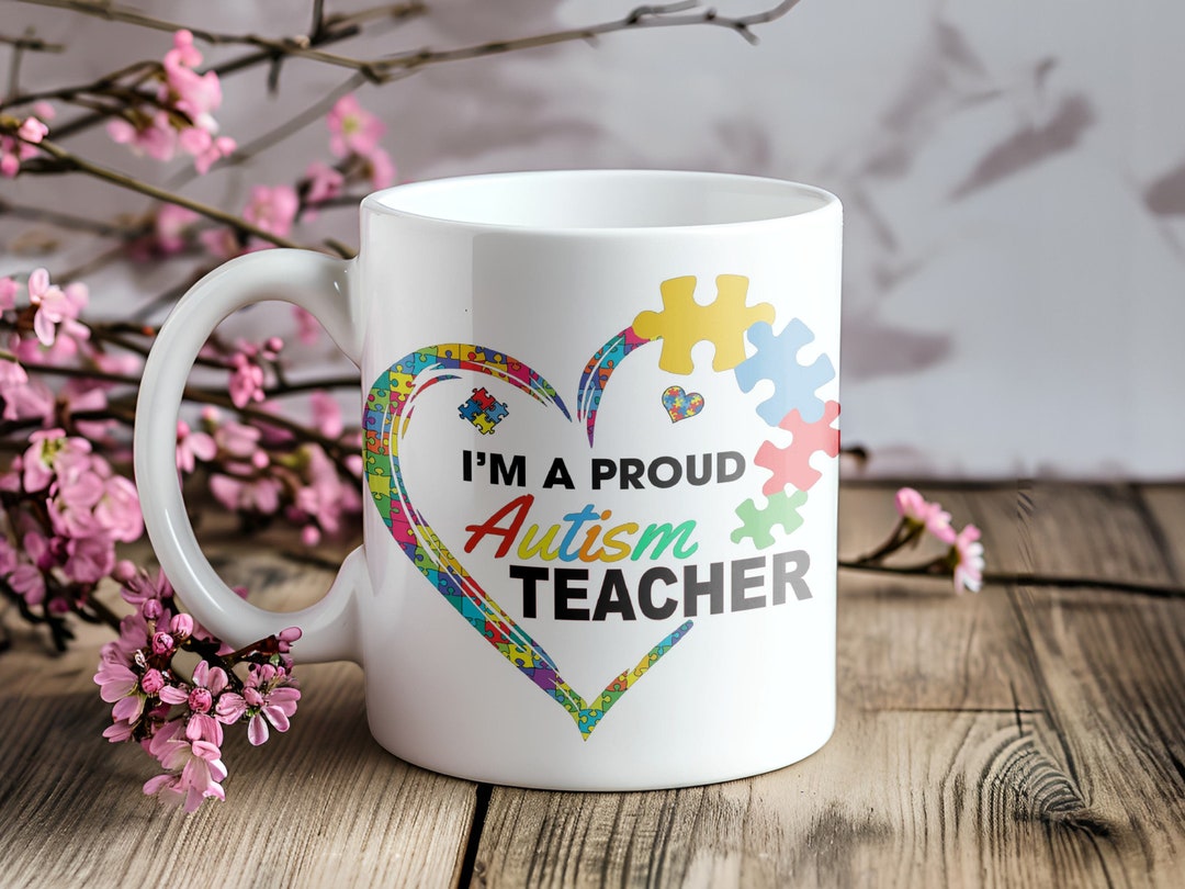 Autism Awareness Mug Neurodiversity Coffee Mug Special Needs Teacher ...