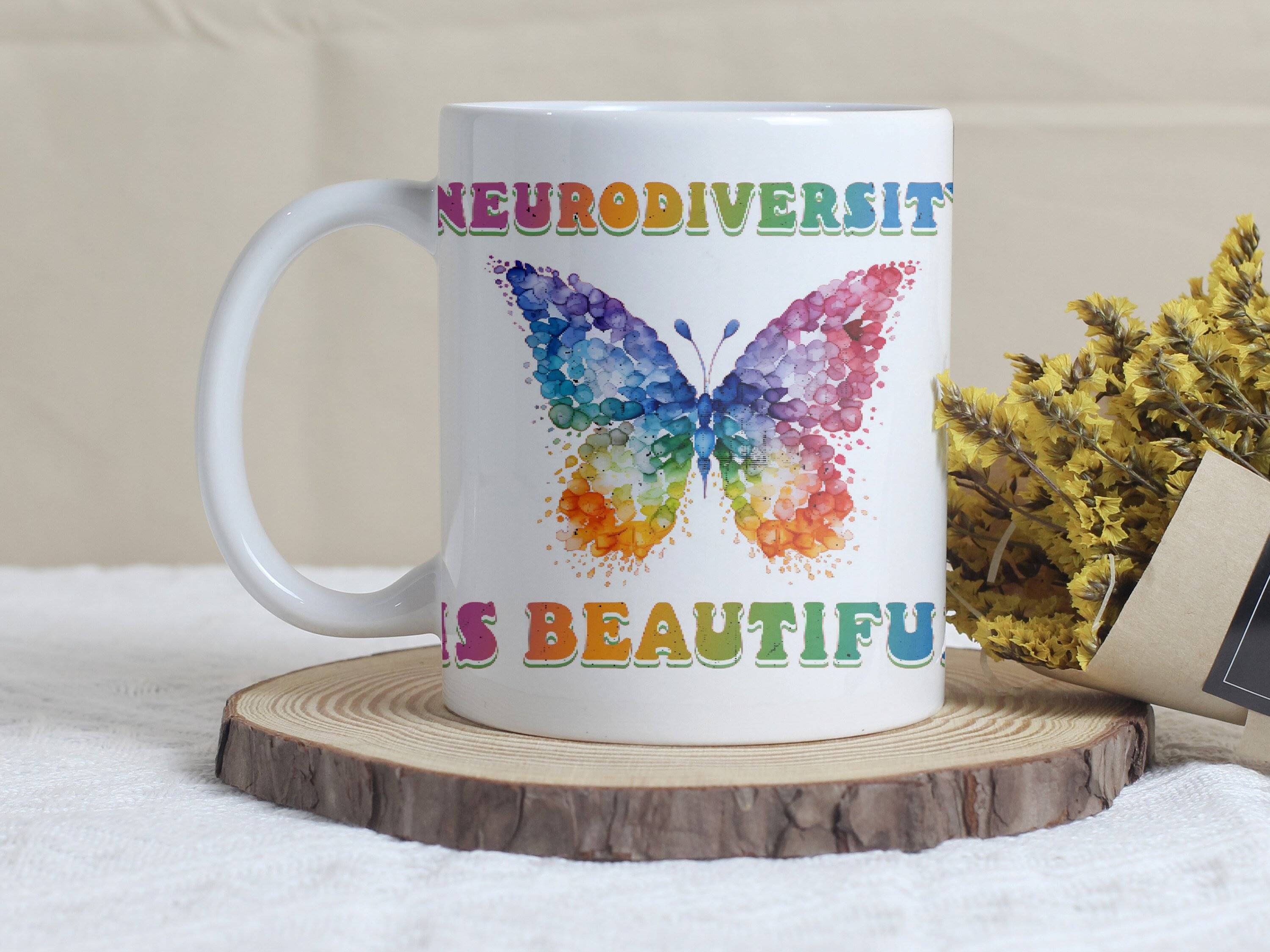 Neurodiversity Coffee Mug Autism Awareness Mug Special Needs Teacher ...