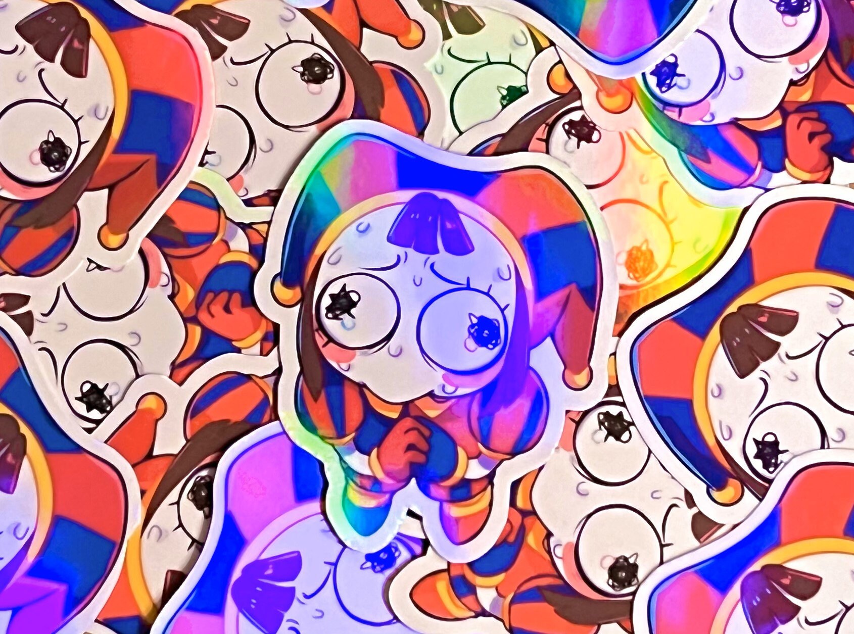 The Amazing Digital Circus Pomni & Jax Stickers - Etsy Australia
