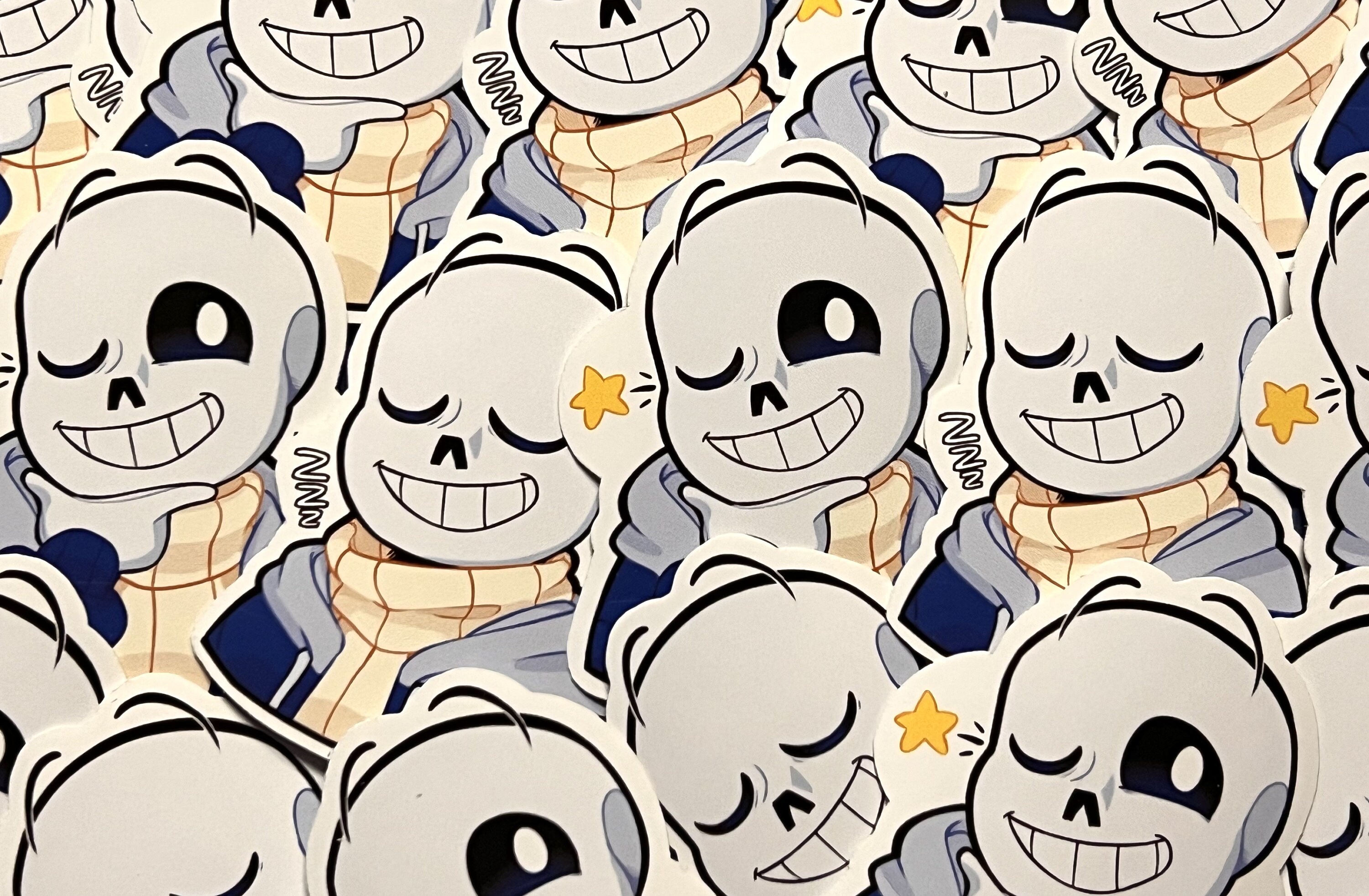 Undertale Frisk Papyrus Sans Stickers - Etsy