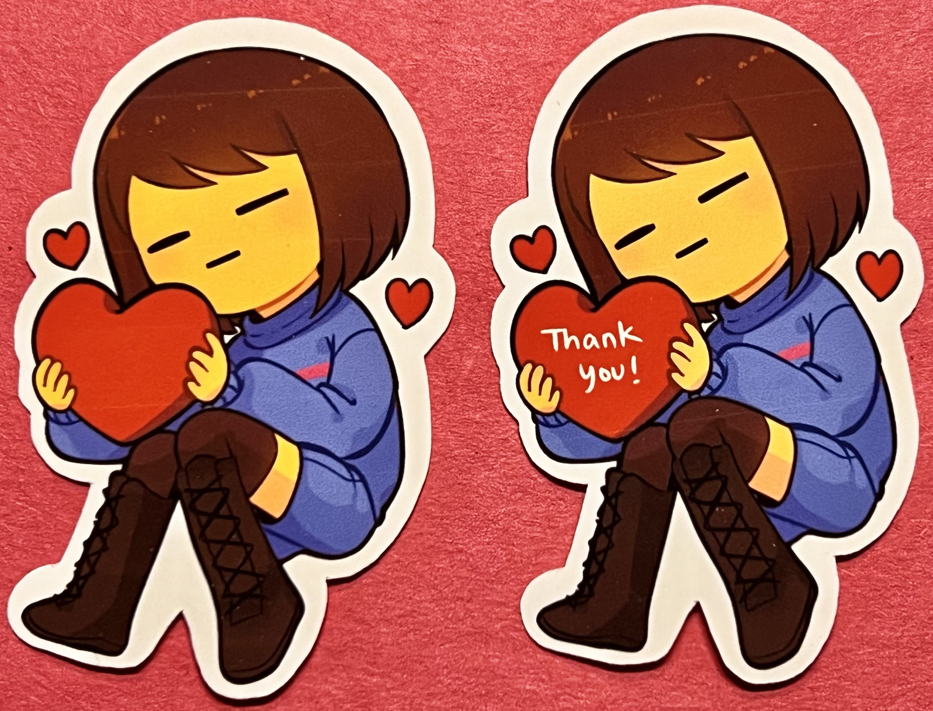 Undertale Frisk Papyrus Sans Stickers - Etsy