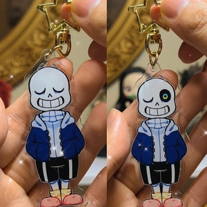 Undertale | Sans Frisk Asriel Keychains - Etsy