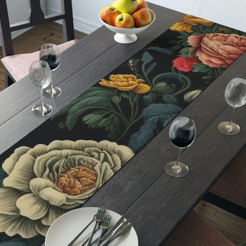 Spring Table Runner - Etsy