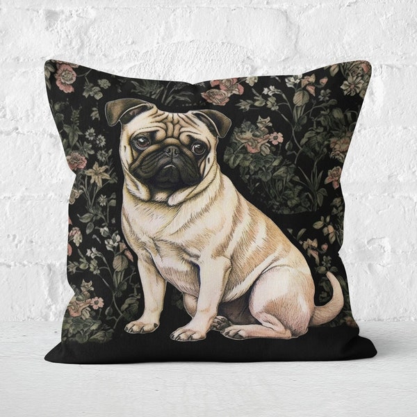 Pug Pillow - Etsy