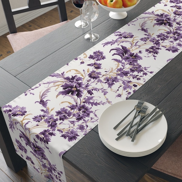 Elegant Dining Room Table Runner - Etsy