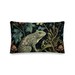 William Morris Frog in a Forest Pillow | Frog Pillow, Cottagecore ...