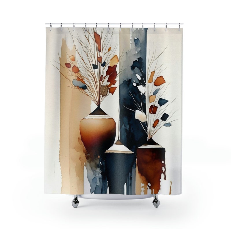 Rust Shower Curtain - Etsy