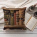 Designer “library” Pillow - Decorative Pillow Belgian French Tapestry ...